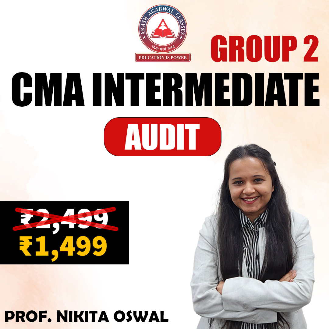 Akash Agarwal Classes. CMA INTER GROUP - 2 Company Audit Akash Agarwal Classes. CMA INTER GROUP - 2 Company Audit