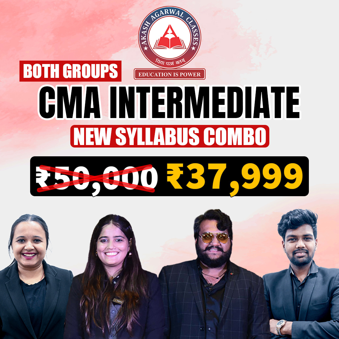 Akash Agarwal Classes. CMA INTER BOTH GROUP COMBO- NEW SYLLABUS Akash Agarwal Classes. CMA INTER BOTH GROUP COMBO- NEW SYLLABUS