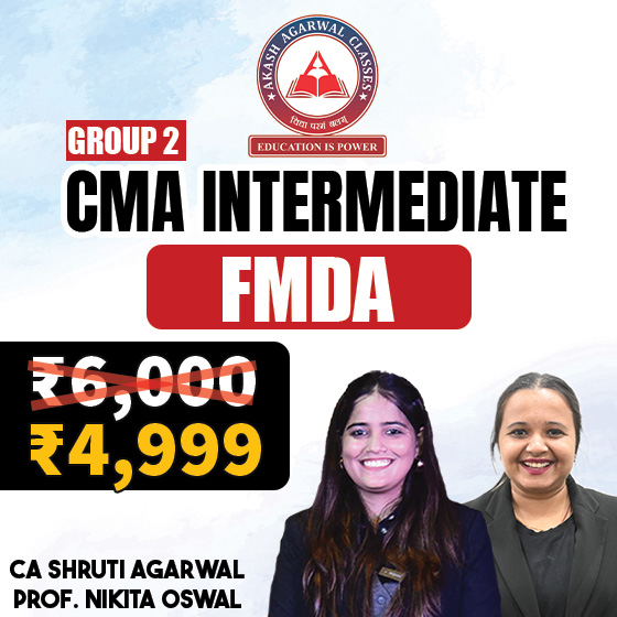 Akash Agarwal Classes. CMA Inter Group 2 - Financial Management & Data ... Akash Agarwal Classes. CMA Inter Group 2 - Financial Management & Data ...